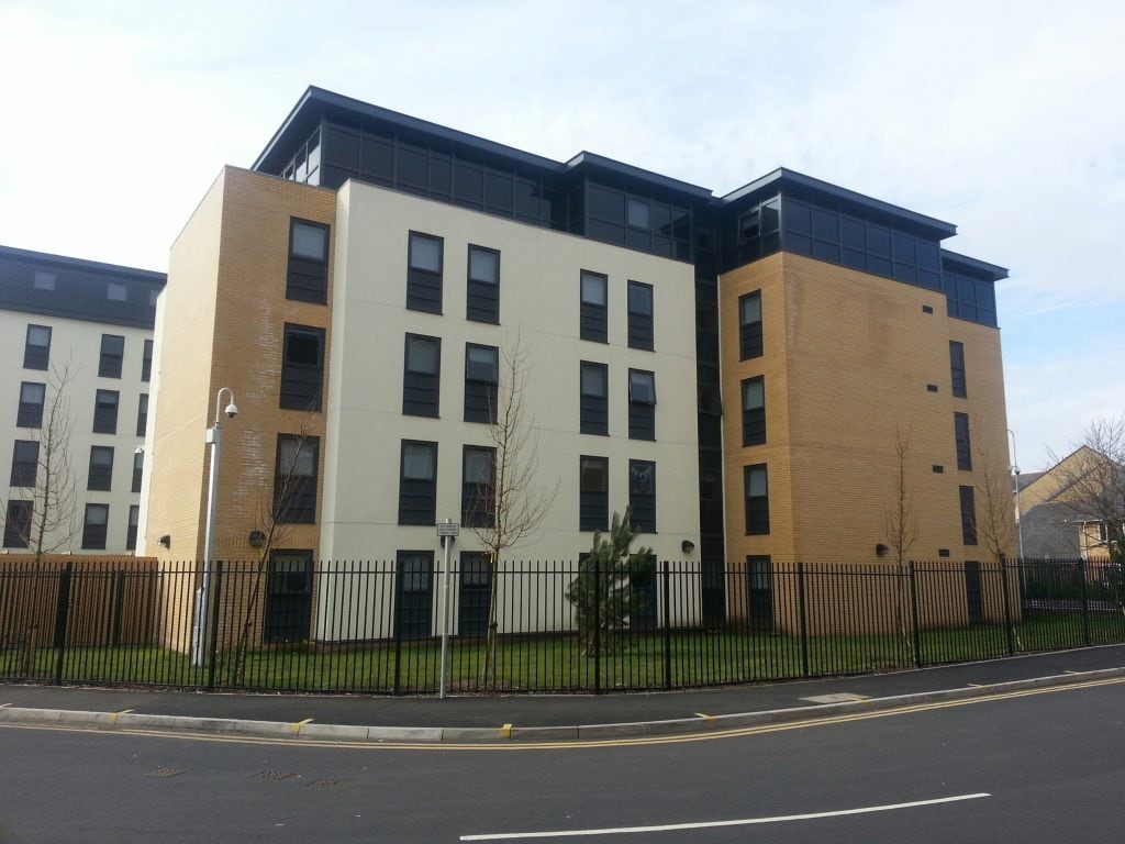 External Wall Insulation Case Study, Student Castle | SPS Envirowall