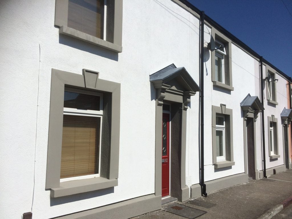 EWI Refurbishment Project, Sandfields, Port Talbot | SPS Envirowall