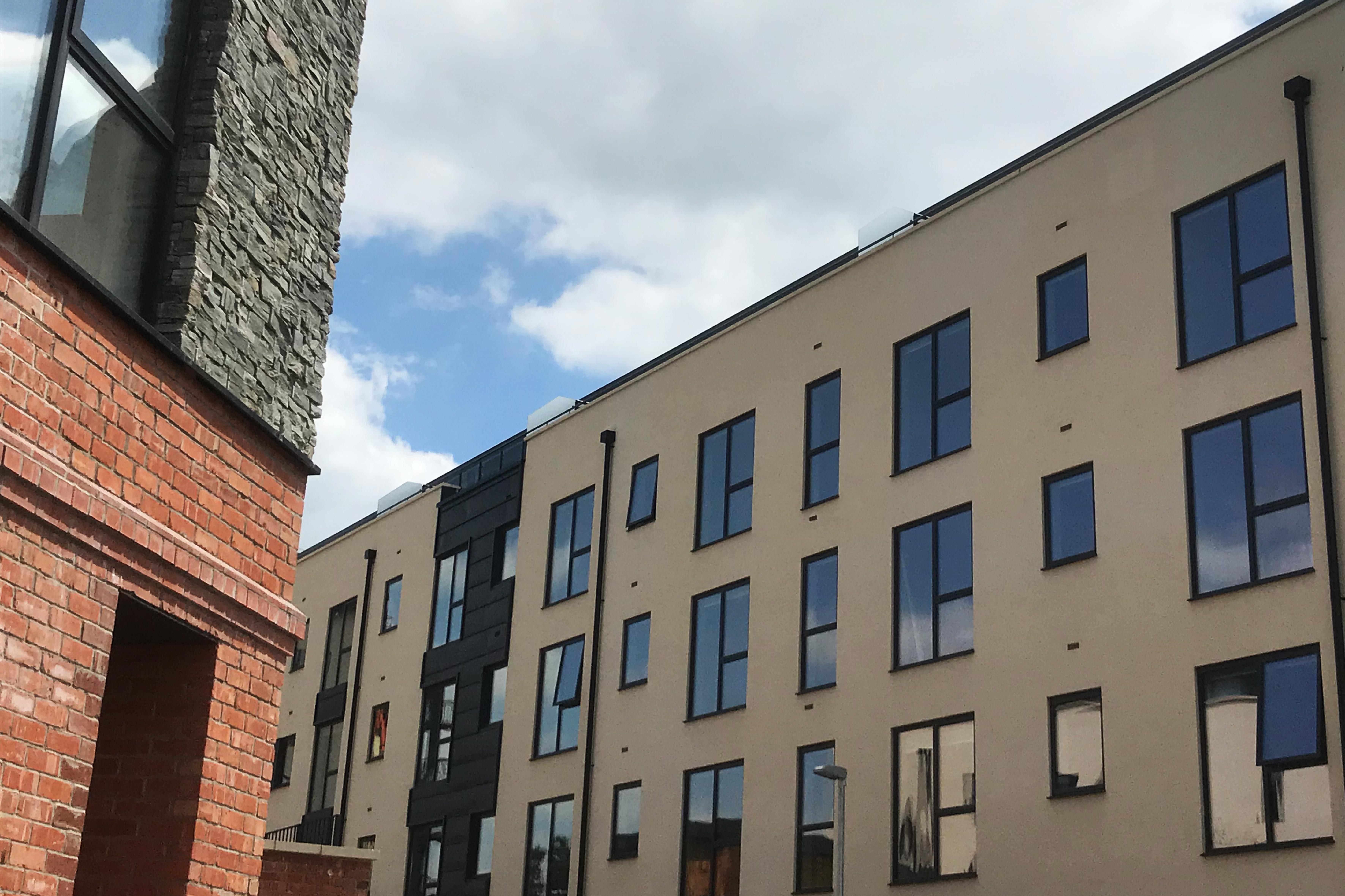 EWI New Build, Roseberry Place | SPS Envirowall